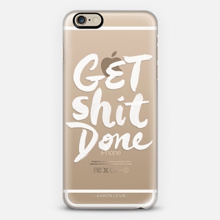 Get Shit Done iPhone Case by Casetify on The Bazaar