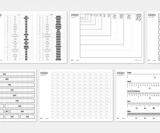 Useful Papers for Designers (PRINT VERSION - FULL SET) by DesignTAXI on ...