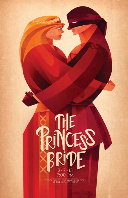 The Princess Bride by Sean Loose Illustration on The Bazaar