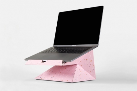 Origami Laptop Stand - High / Terazzo by moonimal on The Bazaar