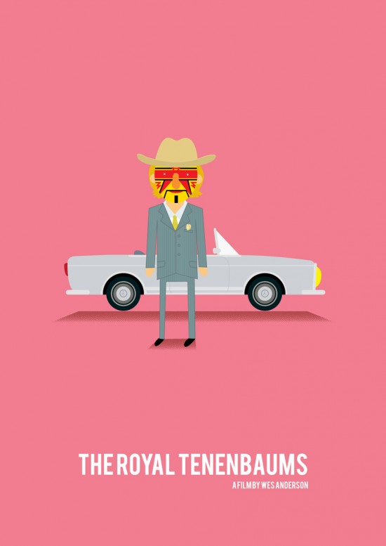 'The Royal Tenenbaums' Eli Cash tribute poster by Olaf Cuadras on The ...
