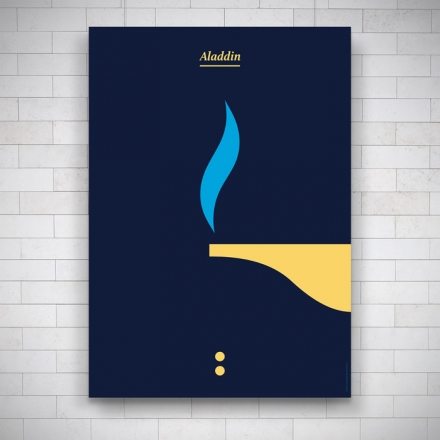 Minimalist Animation: Aladdin by re:design on The Bazaar