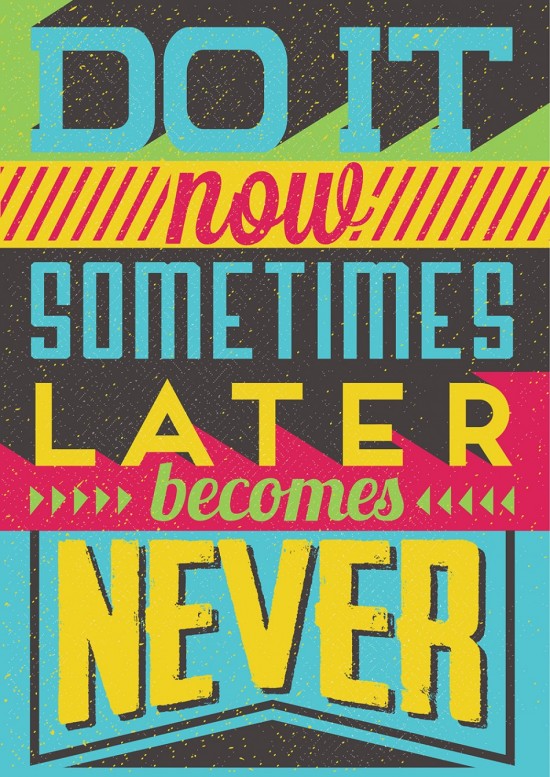 Retro Vintage Motivational Quote Poster by Vintage Vectors Studio on ...